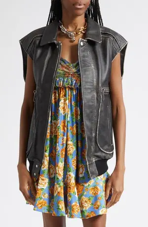 Rabanne Leather Vest