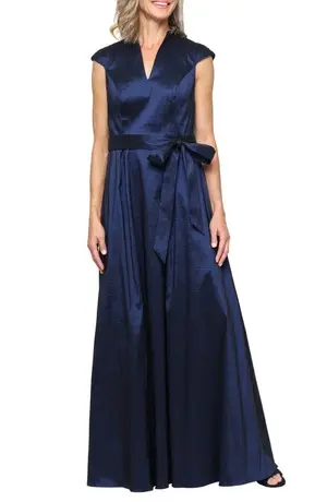 Alex Evenings Stretch Taffeta Gown