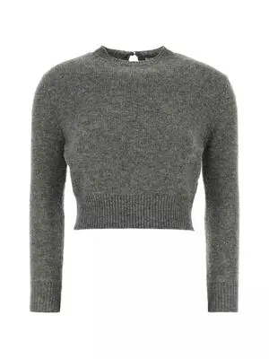 JIL SANDER Ribbed Wool Blend Sweater