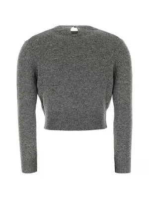 JIL SANDER Ribbed Wool Blend Sweater