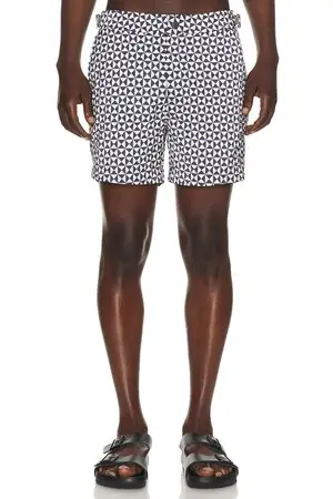 Onia Calder Buckle 5" Swim Trunks - Midnight