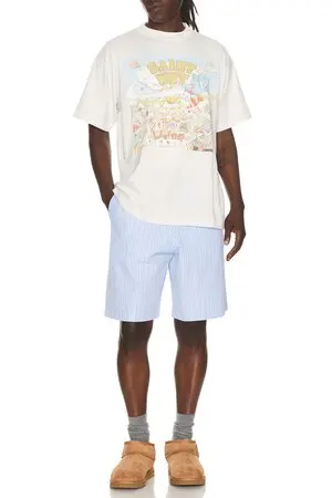 SAINT MXXXXXX Saint Wet Short Sleeve Tee - White