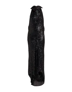 Pinko Sequined Maxi Dress With Hood