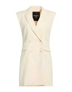 Patrizia Pepe Linen & Polyamide Blazer Dress