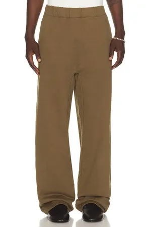 Jacquemus Le Jogging Rond Carre In Army - Dark Khaki