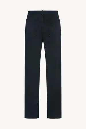 THE ROW Vanya Wide Leg Jeans - Black