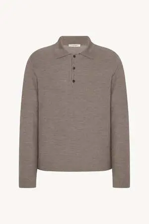 THE ROW Bertram Top - Light Pebble