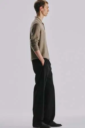 THE ROW Bertram Top - Light Pebble