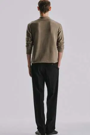THE ROW Bertram Top - Light Pebble