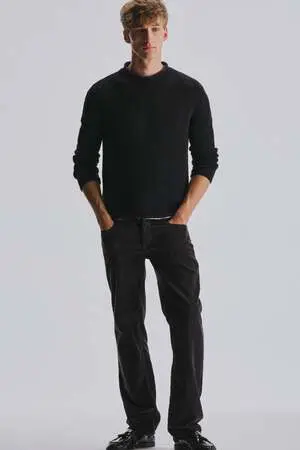 THE ROW Hideki Long-sleeve Mockneck Sweater