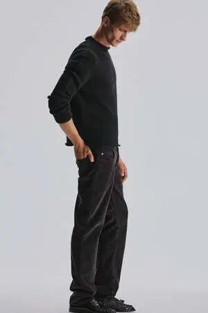 THE ROW Hideki Long-sleeve Mockneck Sweater