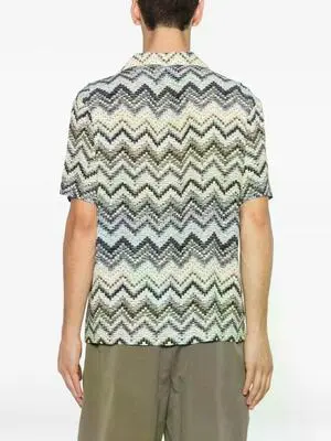 Missoni Zigzag-print Short-sleeve Shirt