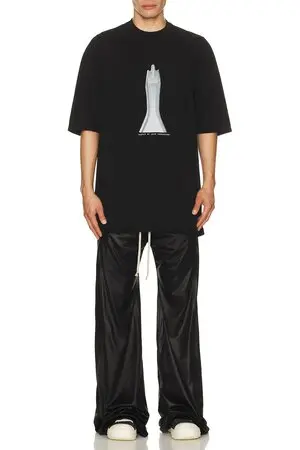 Rick Owens Wide Leg Pants - Black