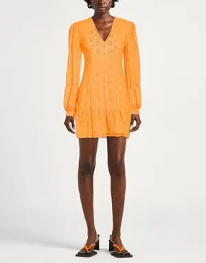 TWINSET Cotton Broderie Anglaise Mini Dress
