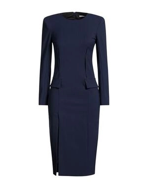 Patrizia Pepe Midi Dress Size Polyester, Virgin Wool, Elastane