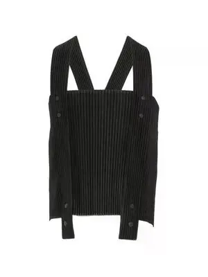 Issey Miyake Sleeveless Square Neck Top