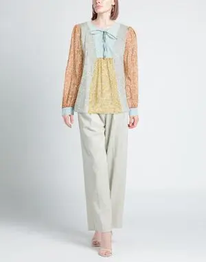 NENETTE Floral Print Cotton Blouse