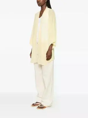 MAZZEI Sheer Tie-fastening Coat