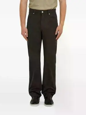 FERRAGAMO Organic Cotton Five Pocket Trousers