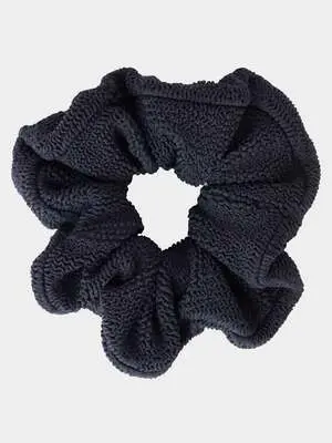 Hunza G Oversized Scrunchie - Black