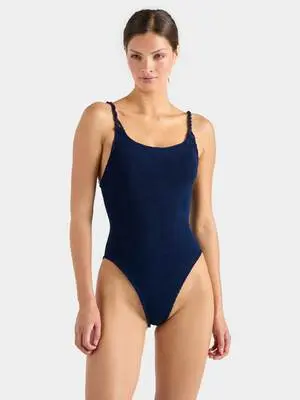 Hunza G Camille Swim Original Crinkle™ One-piece