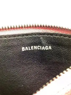 Balenciaga Cash Glitter Card Holder
