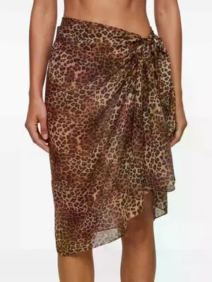 MC2 SAINT BARTH Thaiti Leopard-print Sarong
