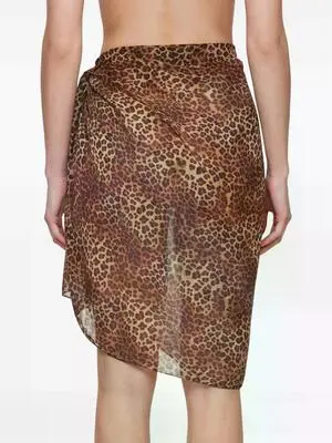 MC2 SAINT BARTH Thaiti Leopard-print Sarong