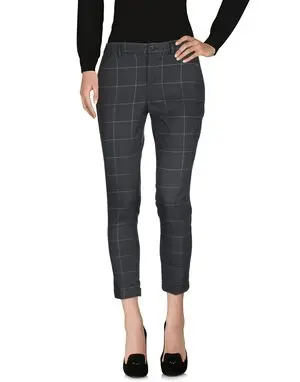 Liu Jo Plaid Straight-leg Pants