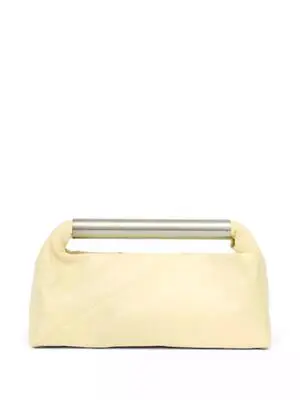 MAISON MARGIELA Leather Tote Bag With Metallic Handle