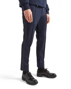 Prada Stretch Technical Fabric Extra-slim Fit Pants