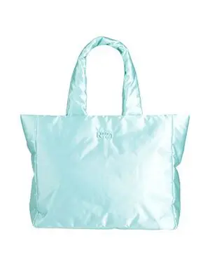 N°21 N°21 Maxi Tote Bag In Satin Blue