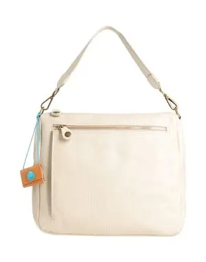 GABS Calfskin Handbag - Beige
