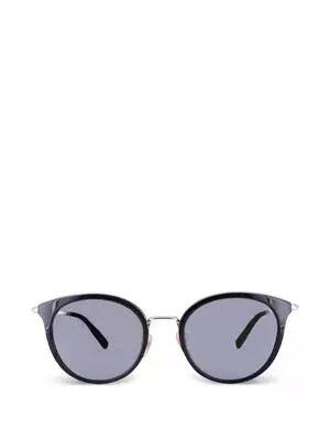 Mcm Round Frame Sunglasses - Black