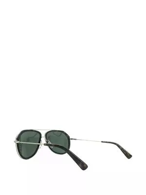 Mcm Tortoiseshell-effect Pilot Sunglasses