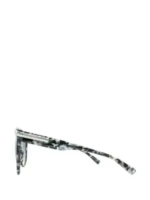Mcm Marble-effect Cat-eye Sunglasses