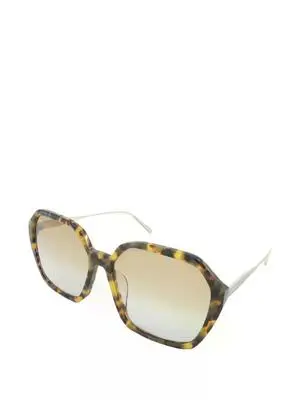 Mcm Geometric Frame Sunglasses