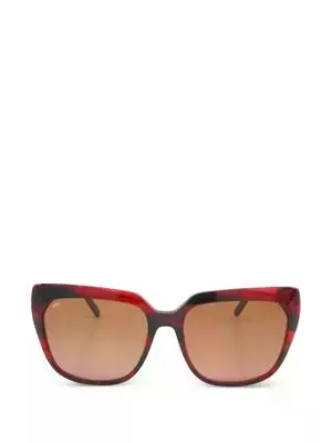 Mcm Square Frame Sunglasses - Red