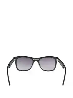 Lacoste Foldable Rectangle-frame Sunglasses - Black