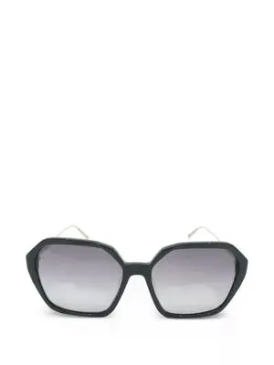 Mcm Geometric Frame Sunglasses - Black