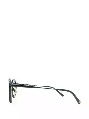 Mcm Double-bridge Oval-frame Sunglasses