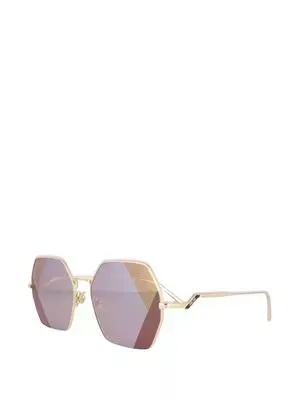 Mcm Hexagon-frame Sunglasses