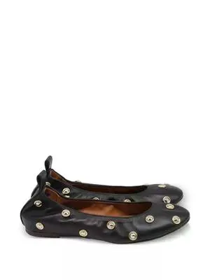 LANVIN Studded Ballet Flats