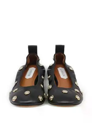 LANVIN Studded Ballet Flats
