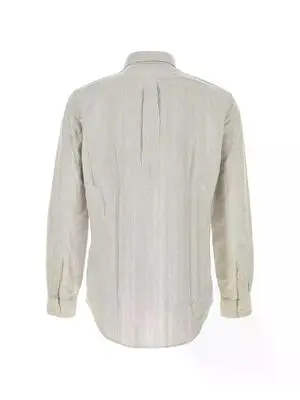 Polo Ralph Lauren Embroidered Striped Cotton Shirt