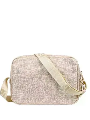 Borbonese Op Occhi Di Pernice Shoulder Bag