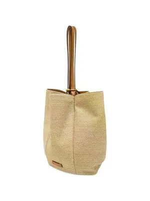 GIANNI CHIARINI Large Woven Tote Bag