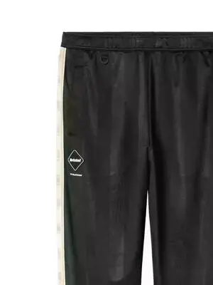 Carhartt Work In Progress Logo-stripe Ribbed-cuff Track Pants