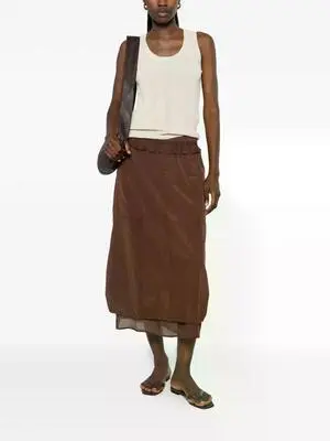 Max Mara Ribbed Knit Tank Top