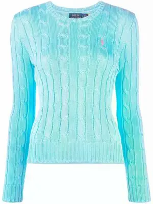 Polo Ralph Lauren Cable Knit Jumper - Blue